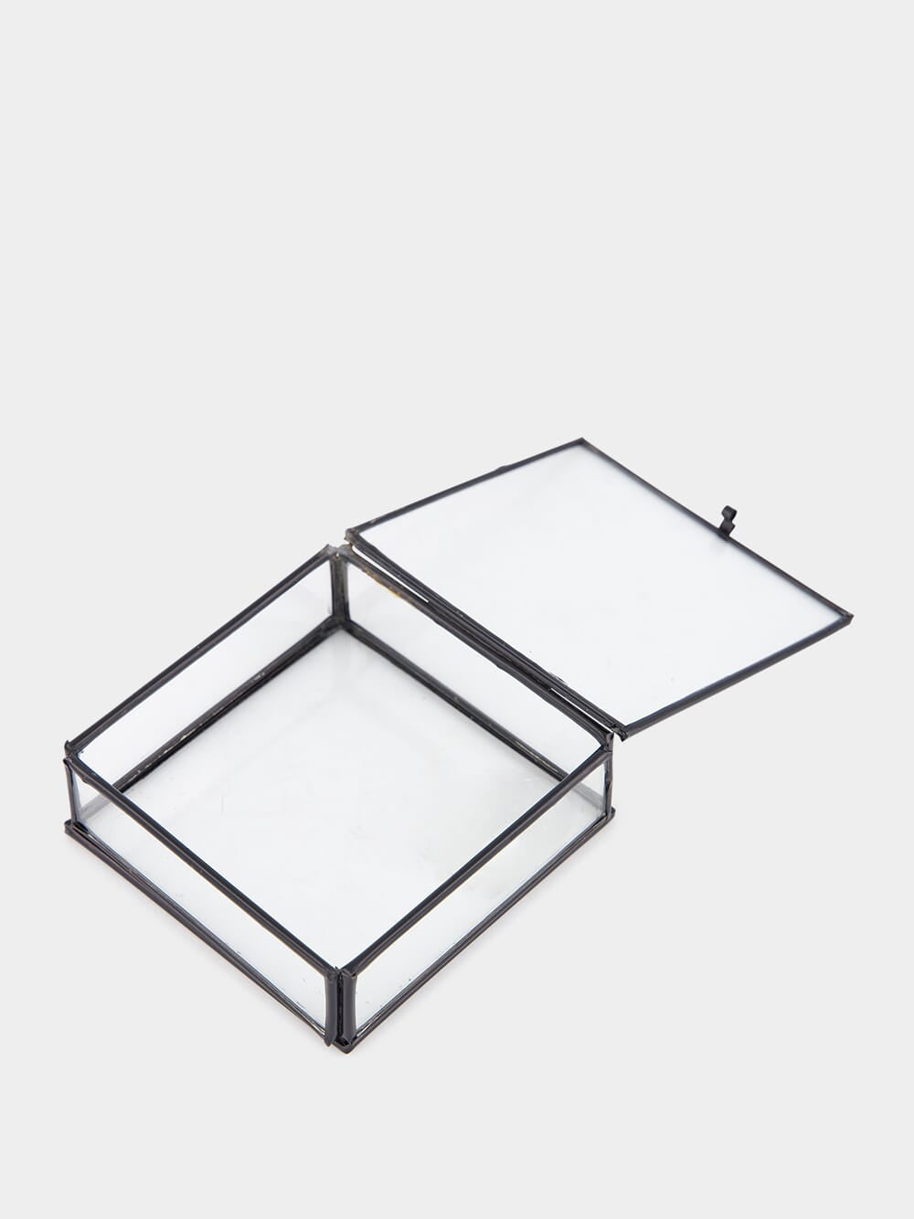 Madam Stoltz Handmade Square Glass Box | Fashion Clinic