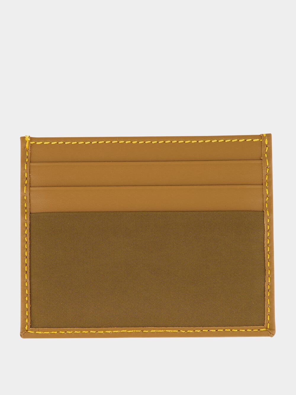 Prada Brown Re-Nylon Card Holder | Fashion Clinic
