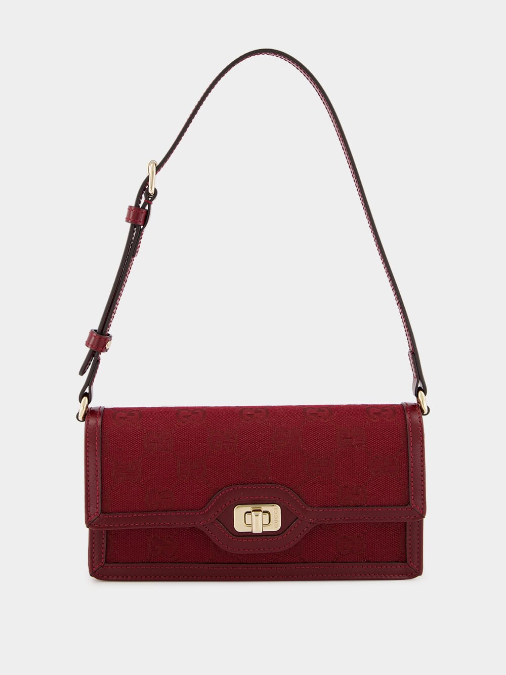 Gucci Burgundy Luce Mini Shoulder Bag | Fashion Clinic