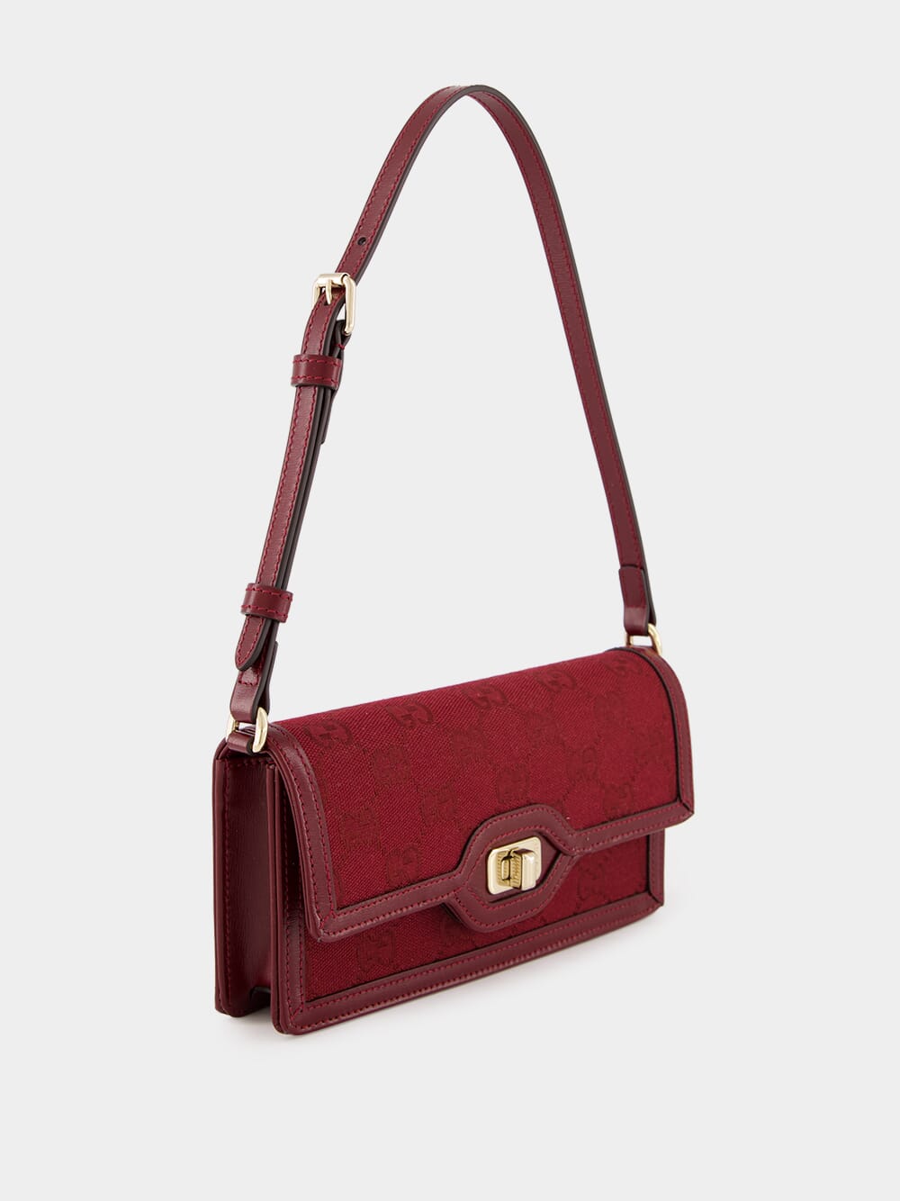 Gucci Burgundy Luce Mini Shoulder Bag | Fashion Clinic