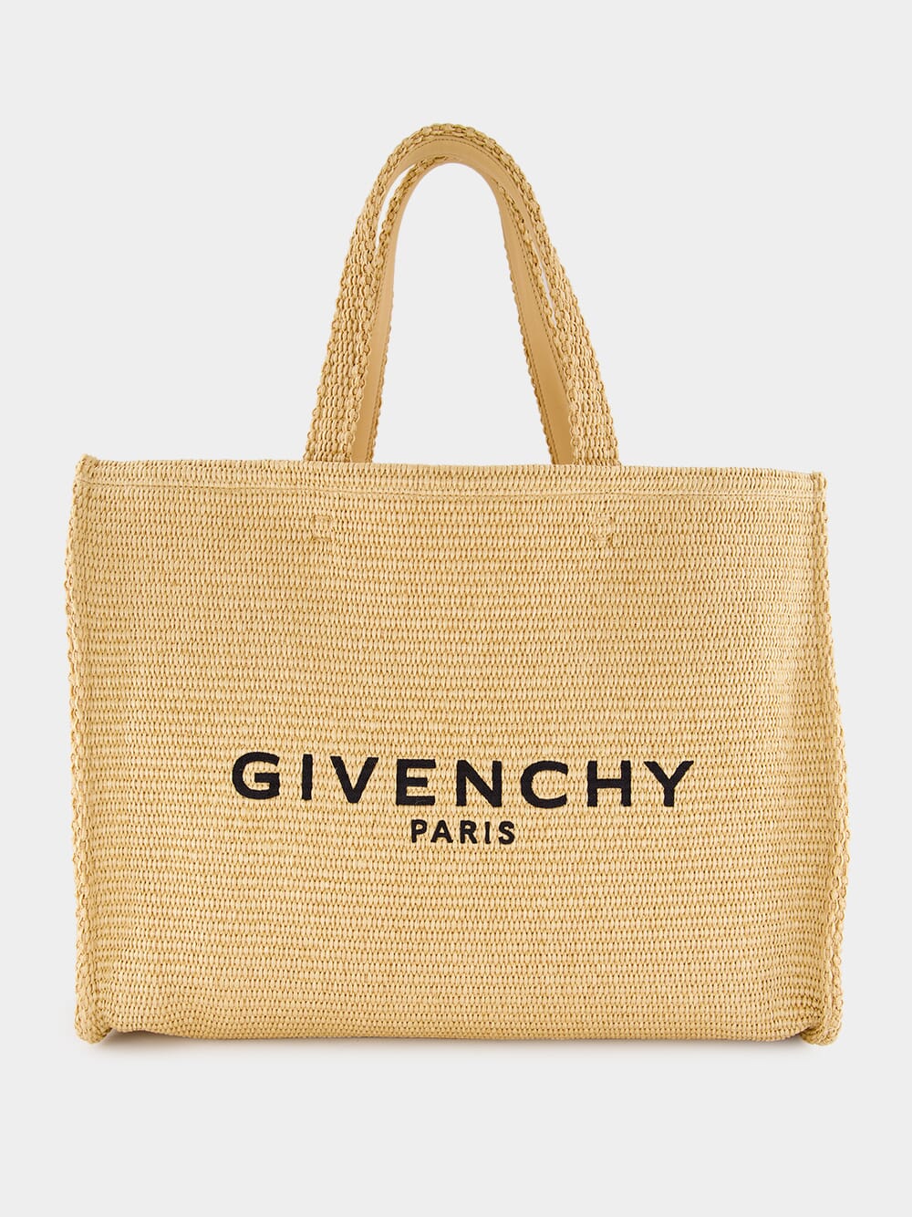 Givenchy Medium G-Tote Bag in Raffia | Fashion Clinic