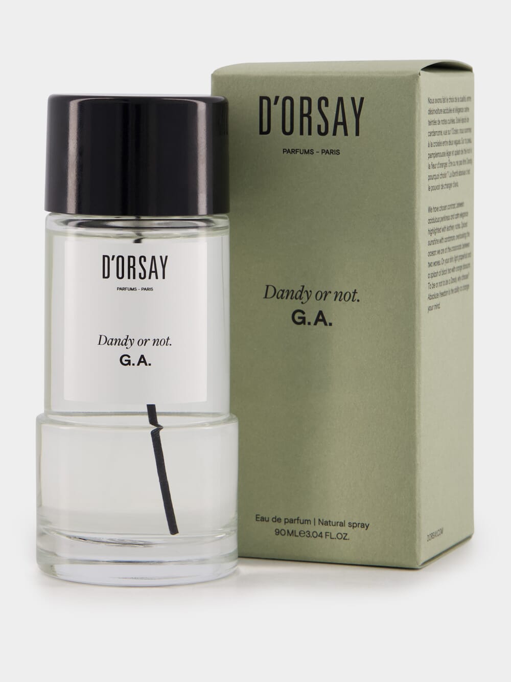 D'Orsay Dandy or Not. G.A. 90ml Eau de Parfum | Fashion Clinic