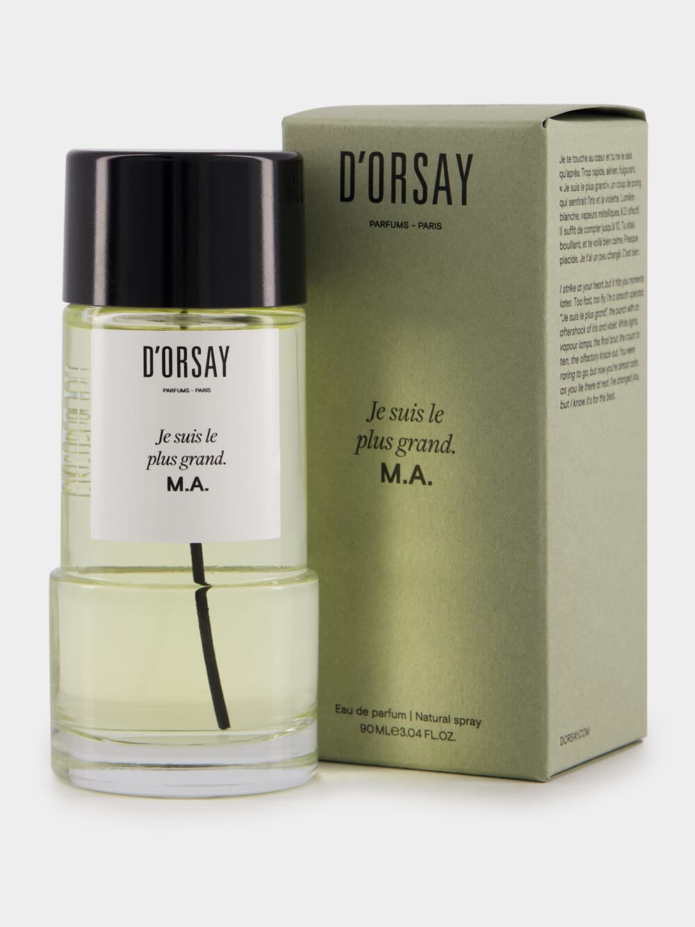 D'Orsay Je suis le plus grand. M.A. 90ml Eau de Parfum | Fashion Clinic