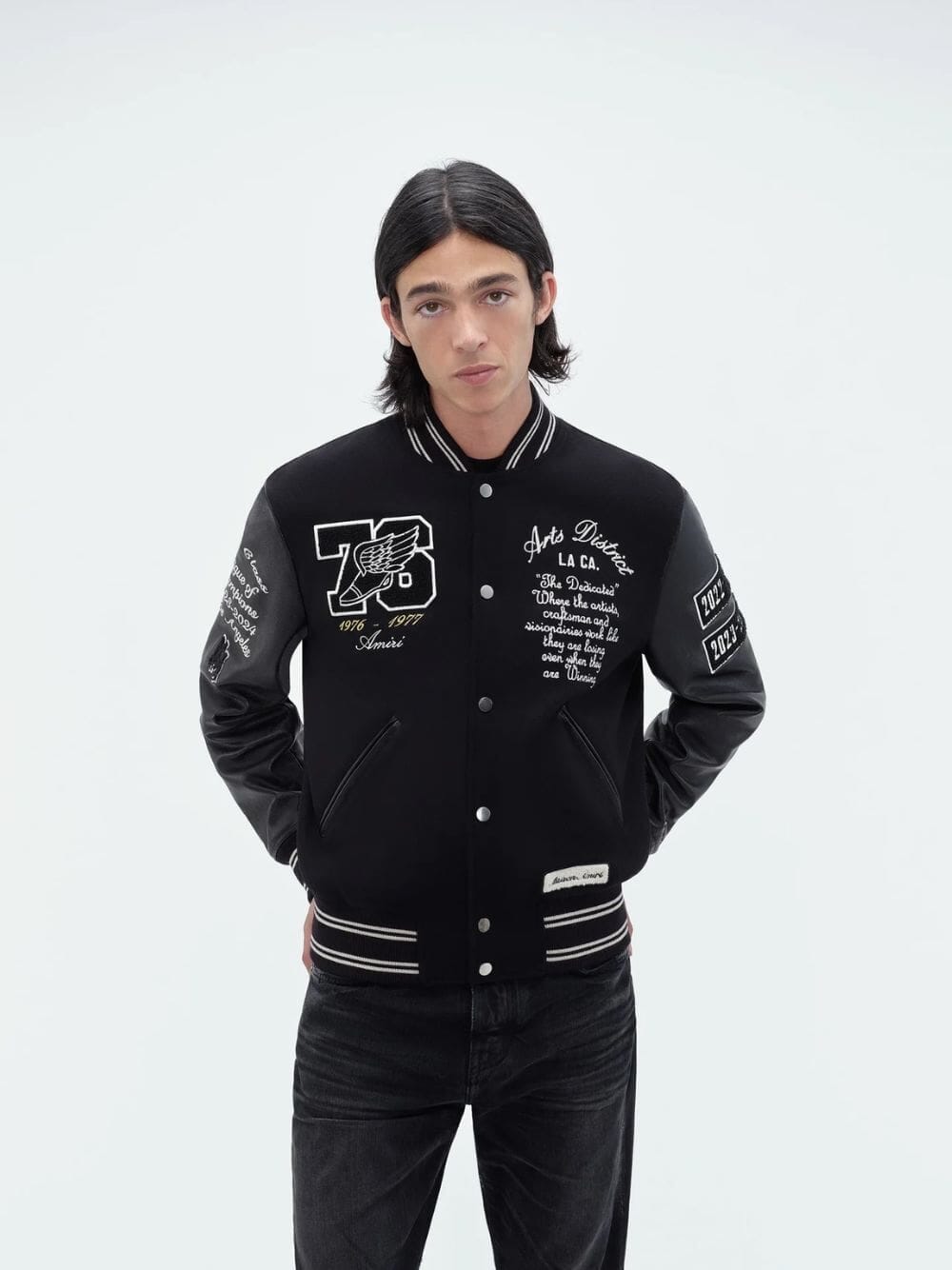 Amiri Eagle Varsity Jacket | Fashion Clinic