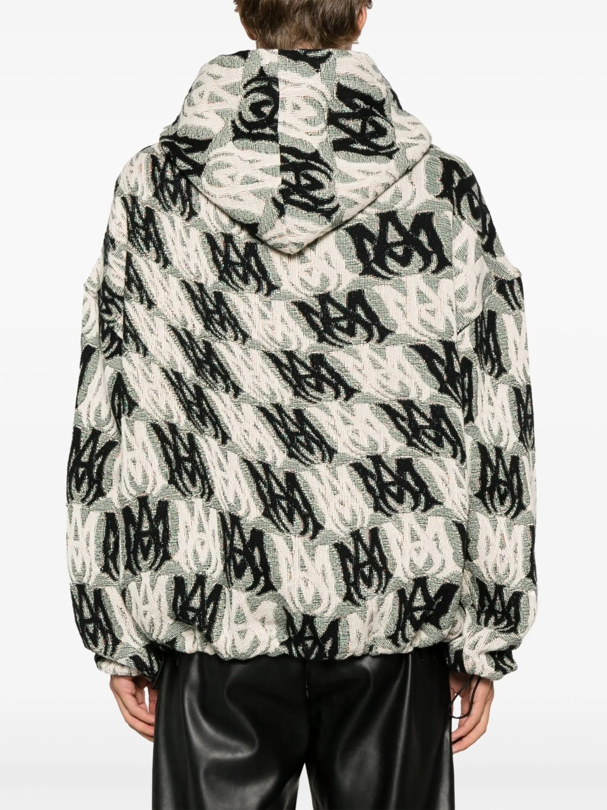 Amiri Monogram Print Puffer Jacket | Fashion Clinic
