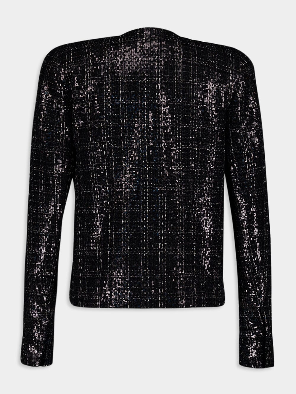 Balmain Sequin-Embellished Tweed Jacket | Fashion Clinic