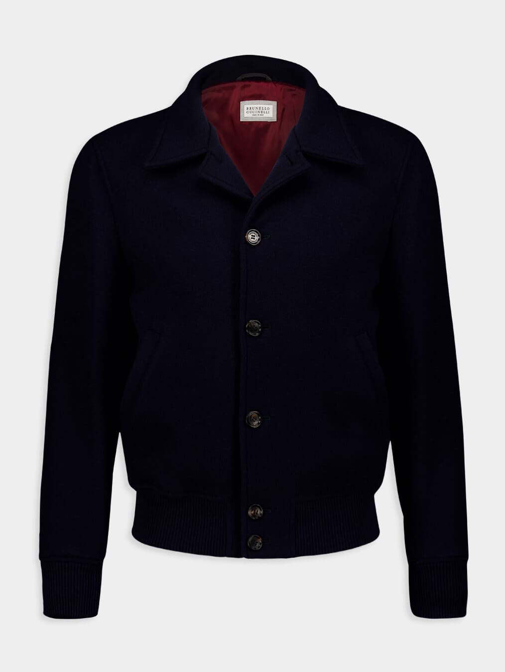 Brunello Cucinelli Notched-Collar Wool Jacket | Fashion Clinic