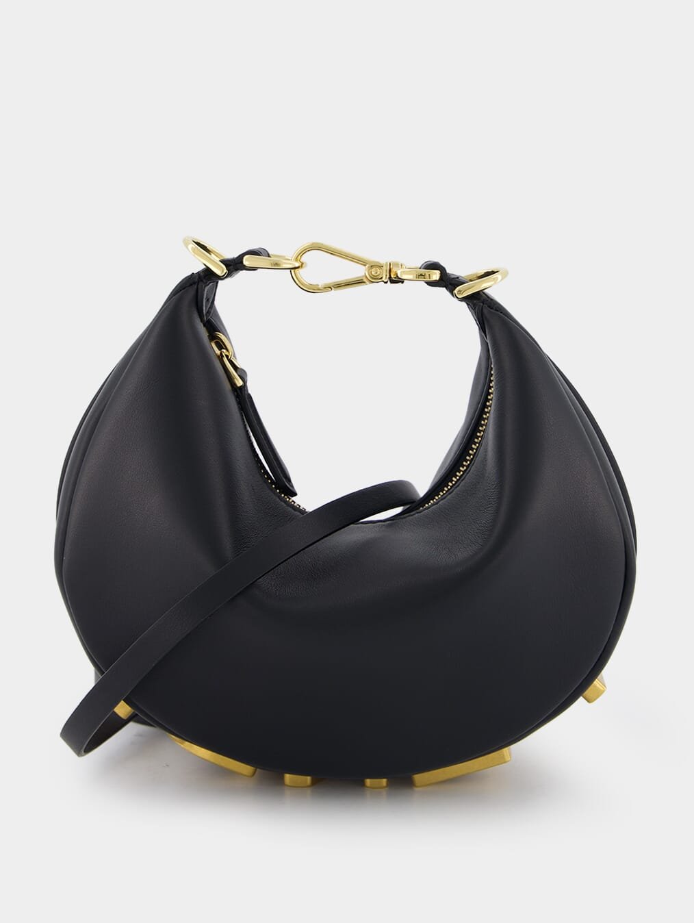 Fendi Fendigraphy Mini Black, Gold | Fashion Clinic