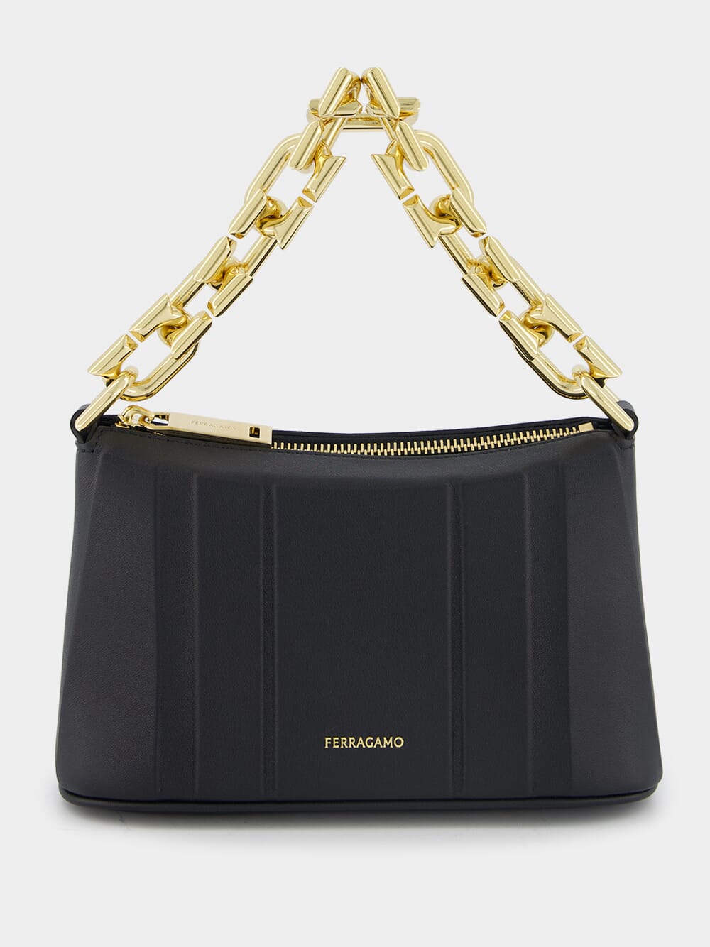 Ferragamo Mini Bag With New Gancini Chain | FASHION CLINIC