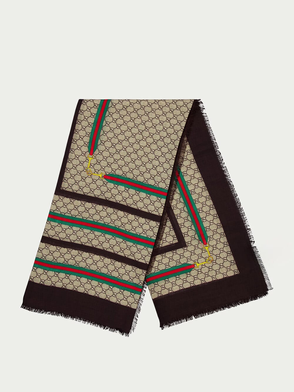 Gucci Gg Silk Wool Shawl | FASHION CLINIC