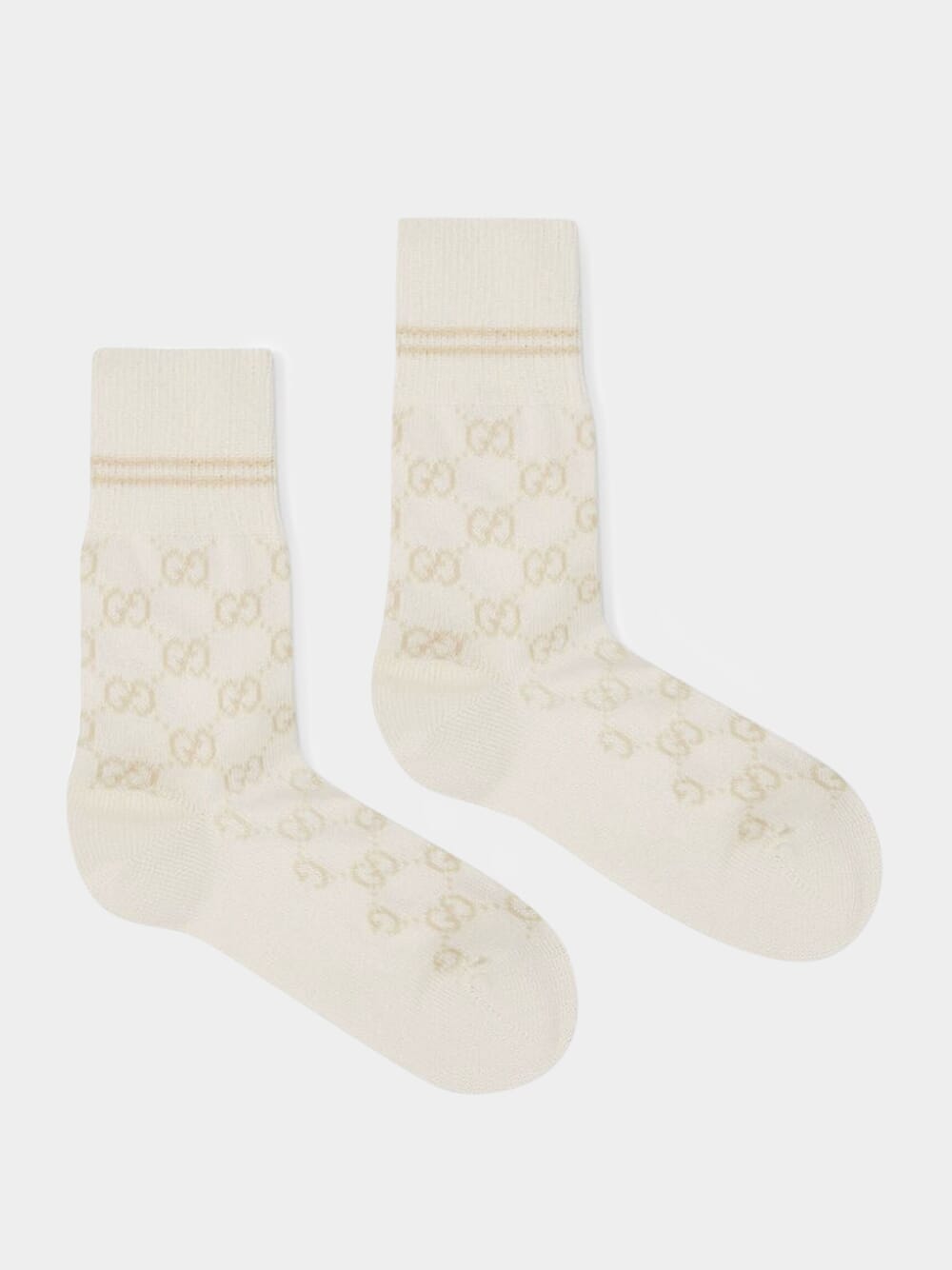 Gucci GG Supreme-Print Ankle Socks | FASHION CLINIC