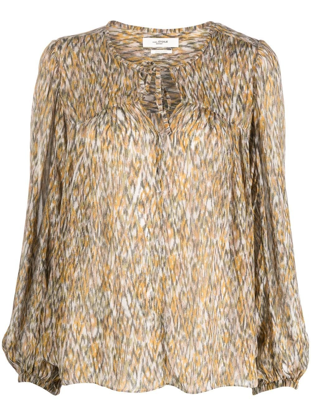 ISABEL MARANT ÉTOILE Sheer blouse | FASHION CLINIC