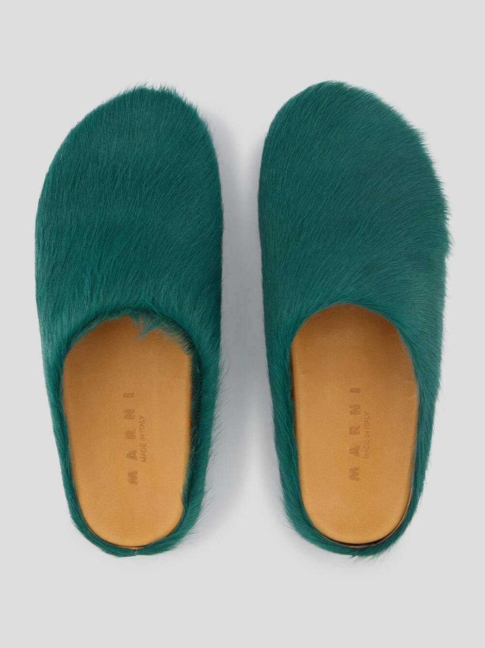 Marni Calf Hair Slippers | FASHION CLINIC