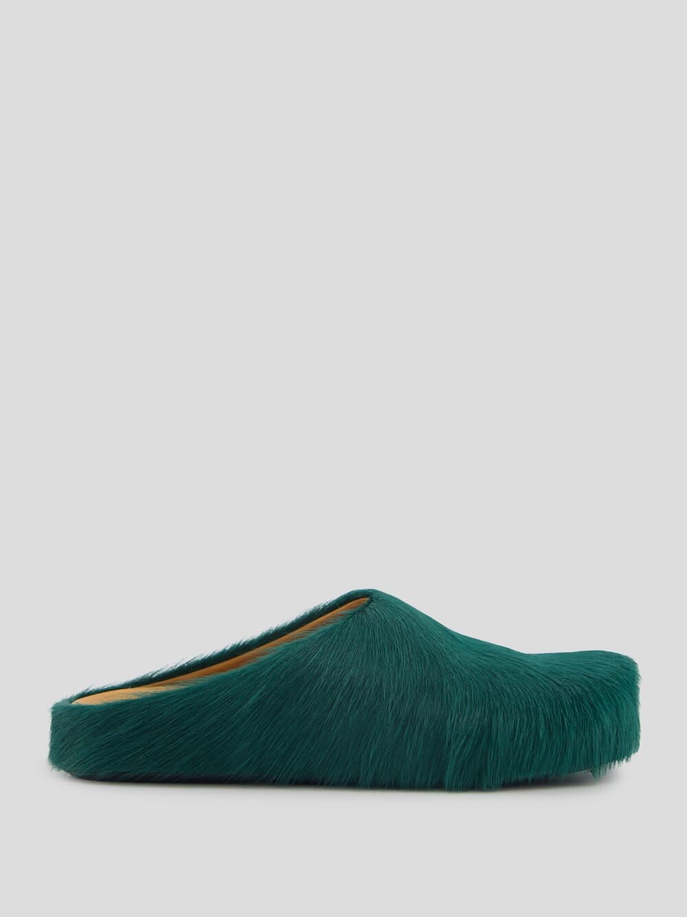 Marni Calf Hair Slippers | FASHION CLINIC