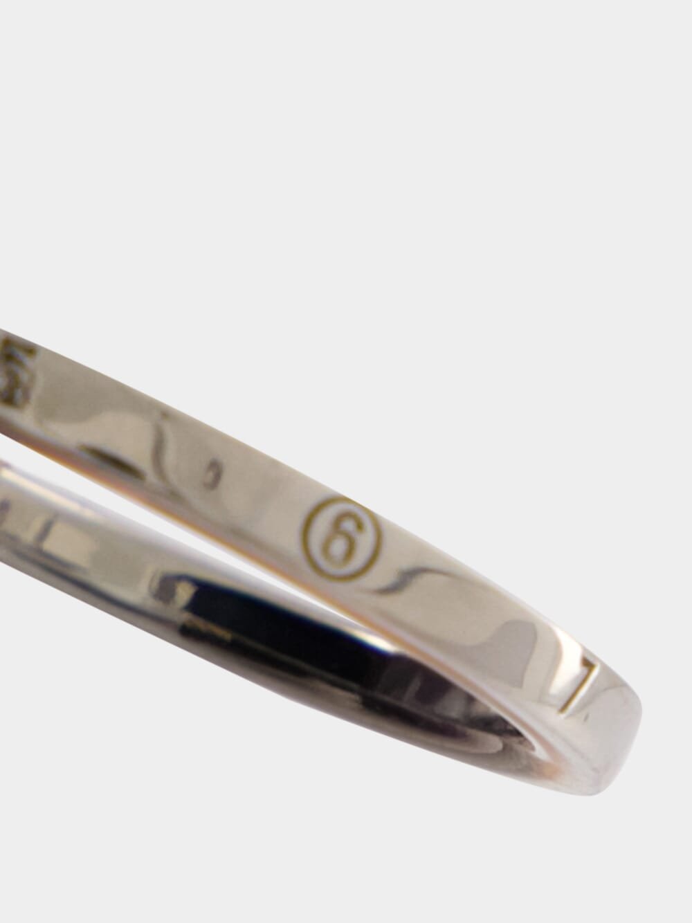 MM6 Maison Margiela Numeric Minimal Signature Ring | Fashion Clinic
