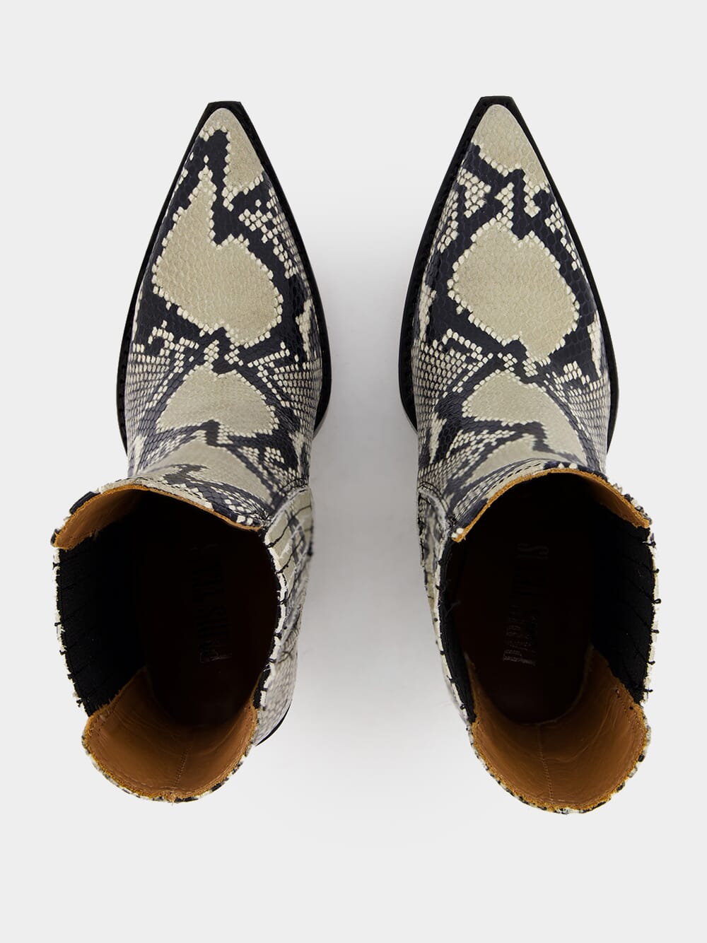 Paris Texas Dallas Ankle Python-Print Boot | Fashion Clinic