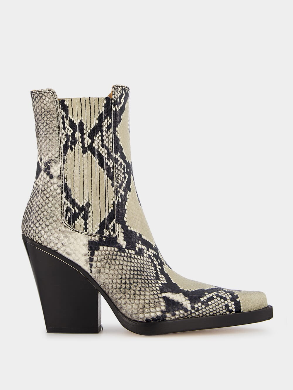 Paris Texas Dallas Ankle Python-Print Boot | Fashion Clinic