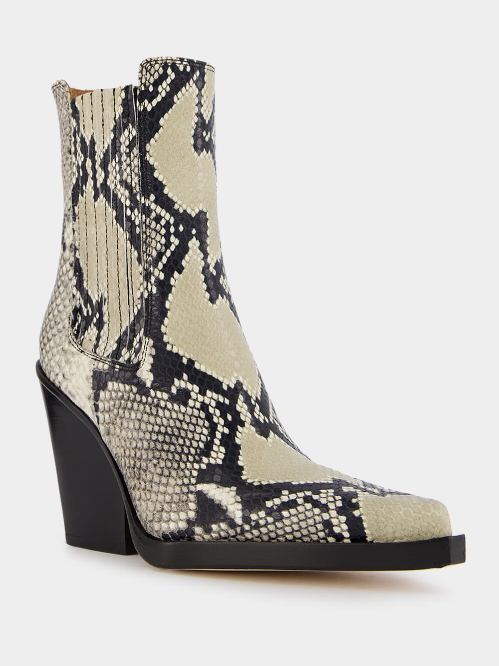 Paris Texas Dallas Ankle Python-Print Boot | Fashion Clinic