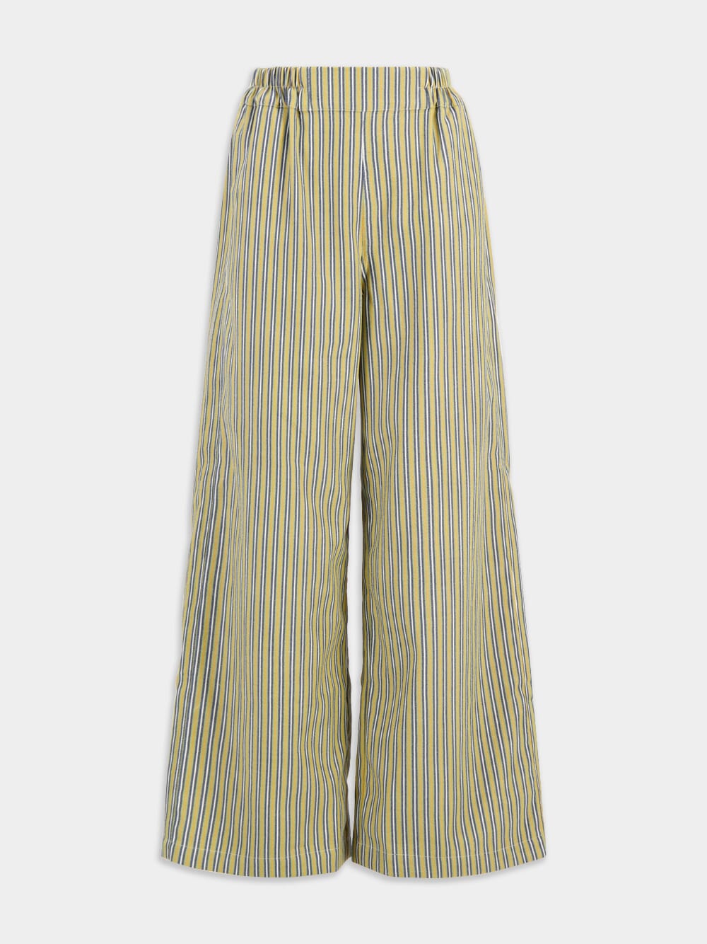 Paula x Marrakshi Life High-Waisted Pants with Stripes | FASHION CLINIC