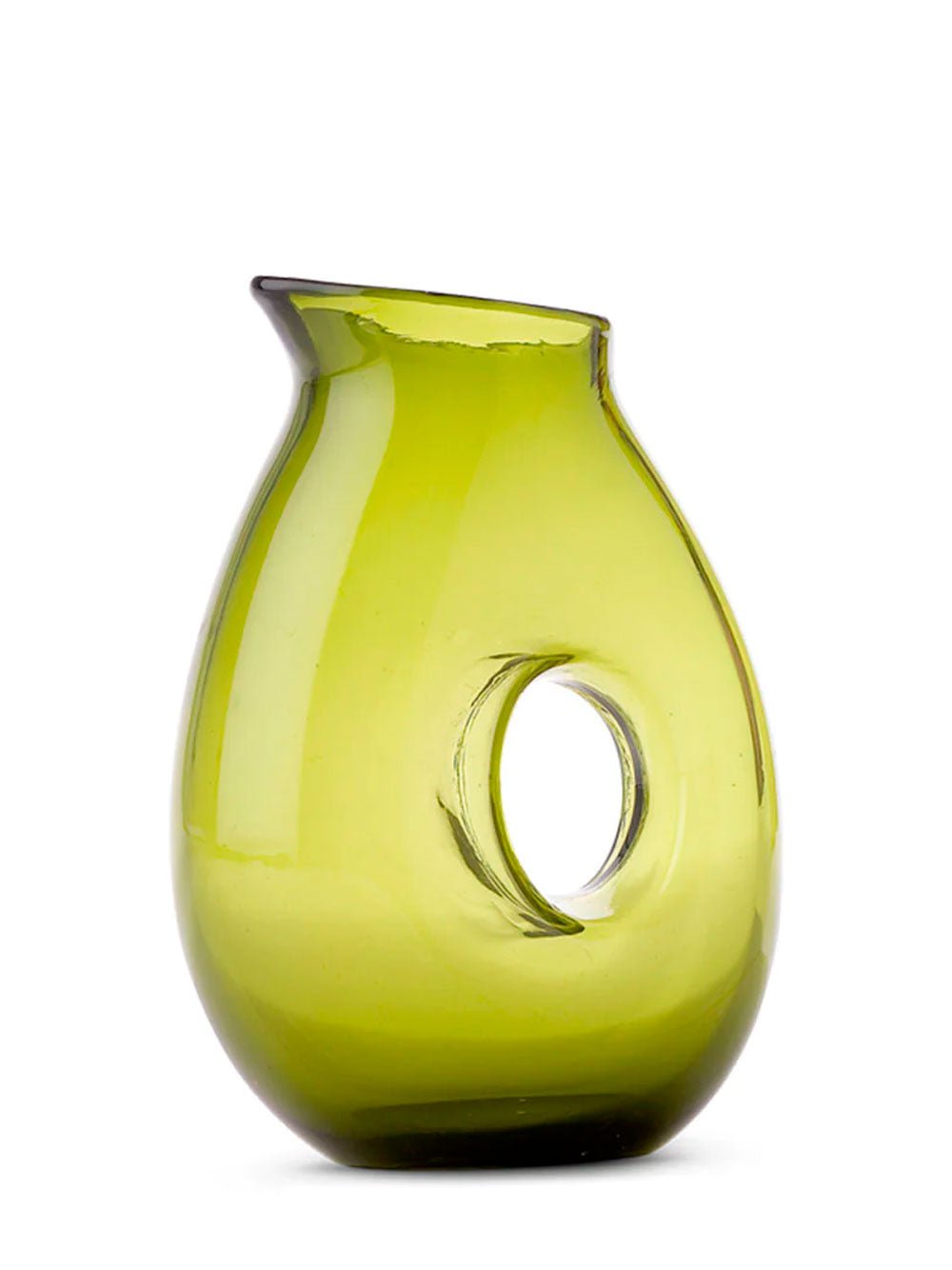 Pols Potten Jug With Hole Olive Green | Fashion Clinic