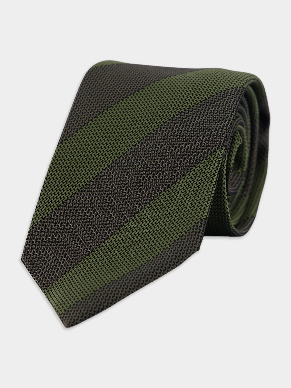 Tom Ford Motif Tie Green Silk | Fashion Clinic