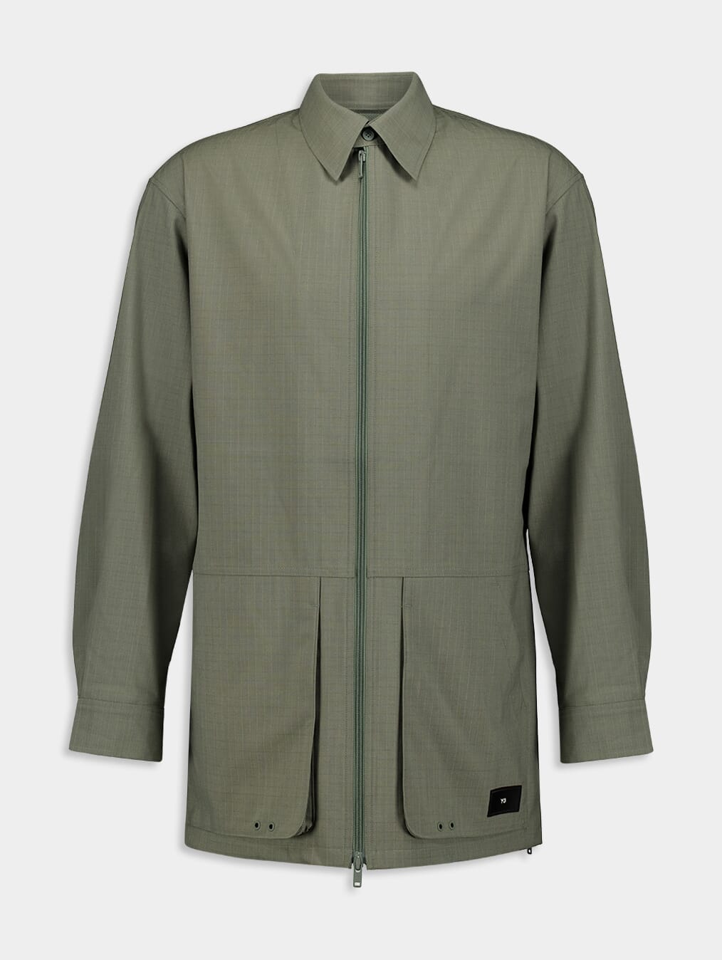 Y-3 Ripstop Zip-Up Overshirt | Fashion Clinic
